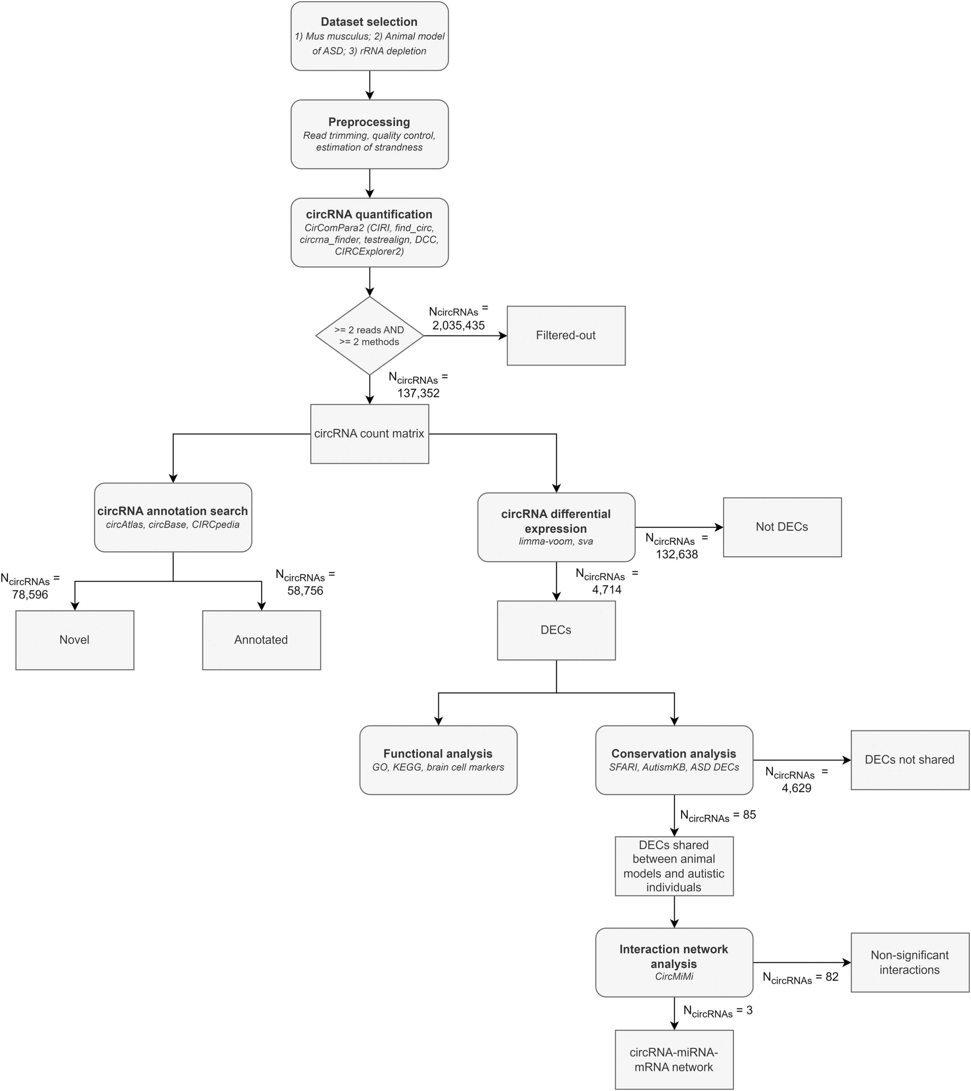 A Comprehensive Bioinformatics Analysis Of Circrna Expression In The